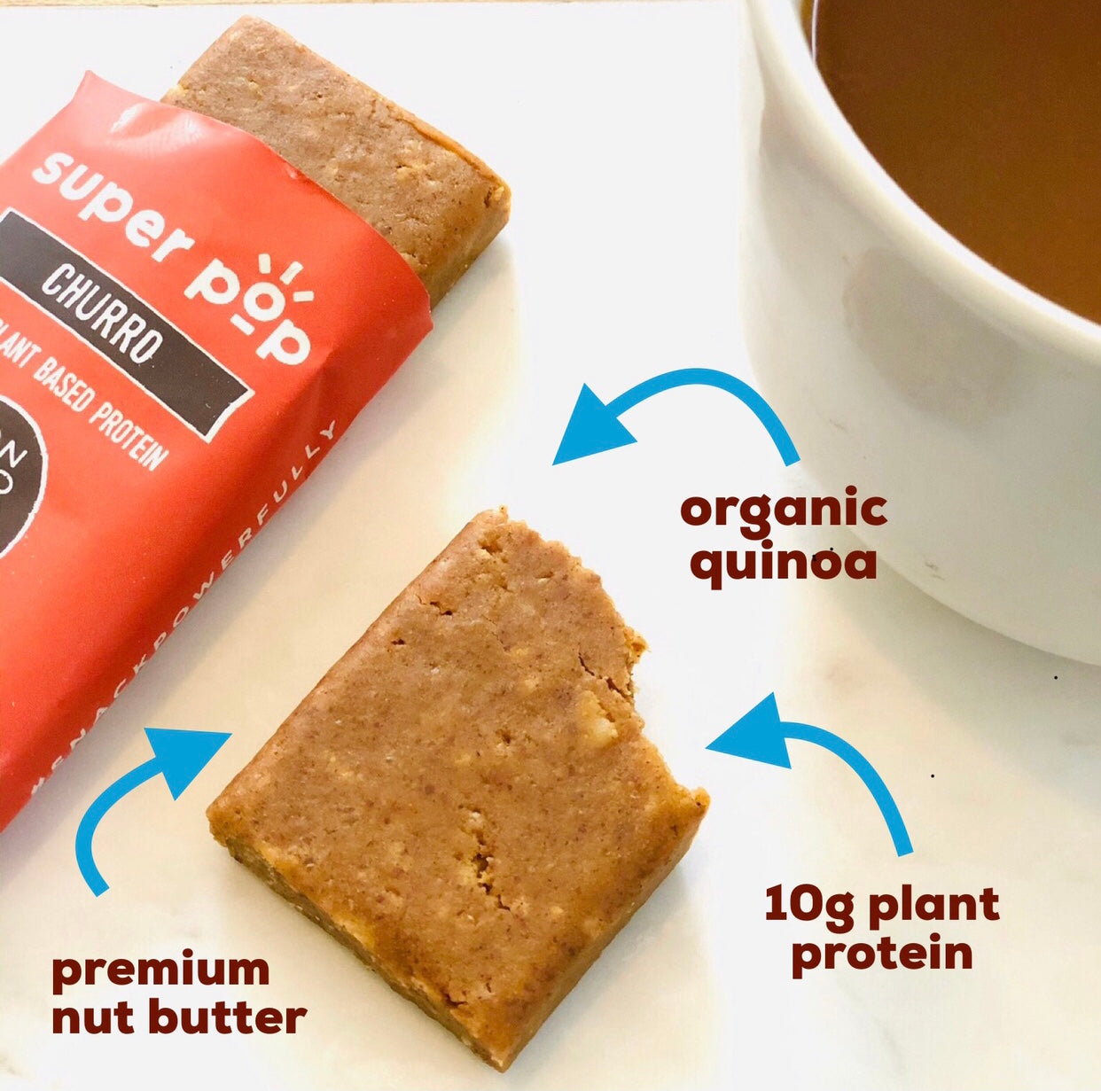 Plant-Based Nut Butter Bars Sample Pack by Super Pop Snacks