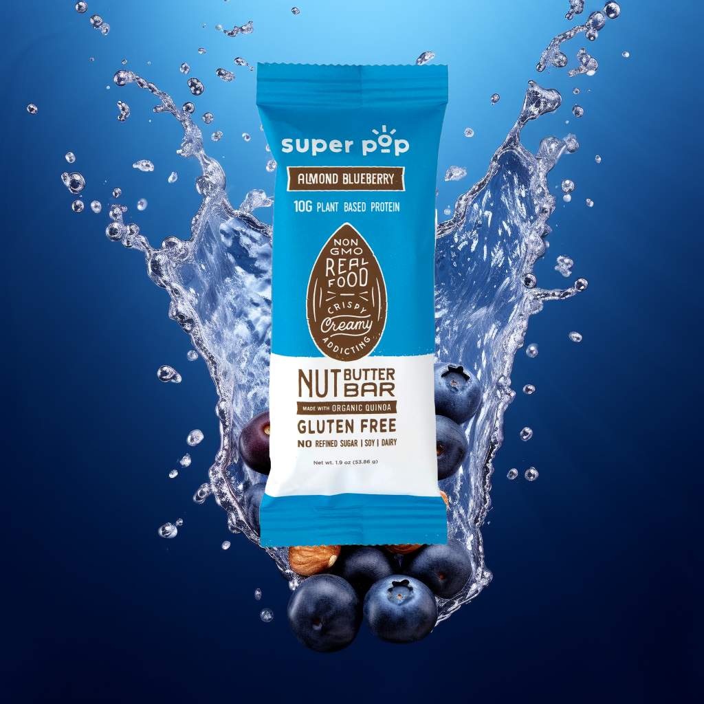 Super Pop Snacks | Plant Based Protein Nut Butter Bars & Snacks